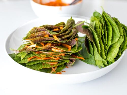 Korean Perilla Leaf Kimchi - Drive Me Hungry