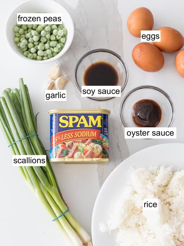 Easy Spam Fried Rice - Drive Me Hungry
