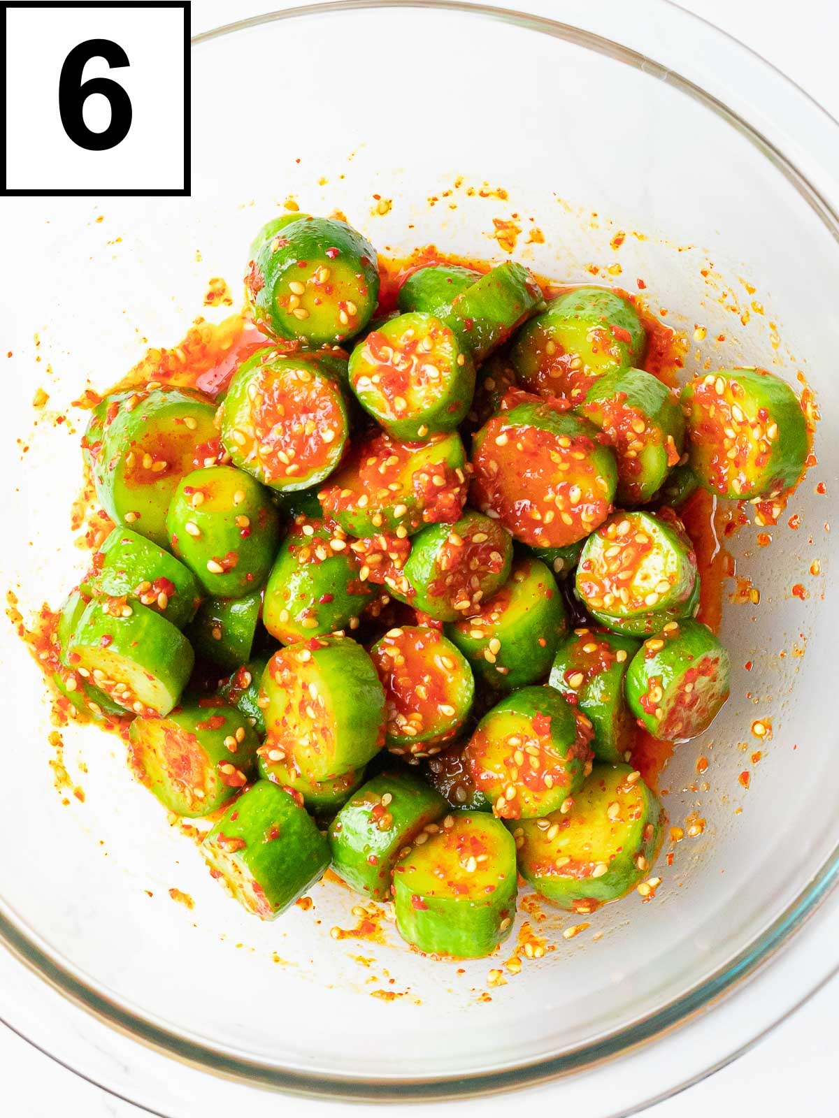 Spicy Korean Cucumber Salad (Oi Muchim) - Drive Me Hungry