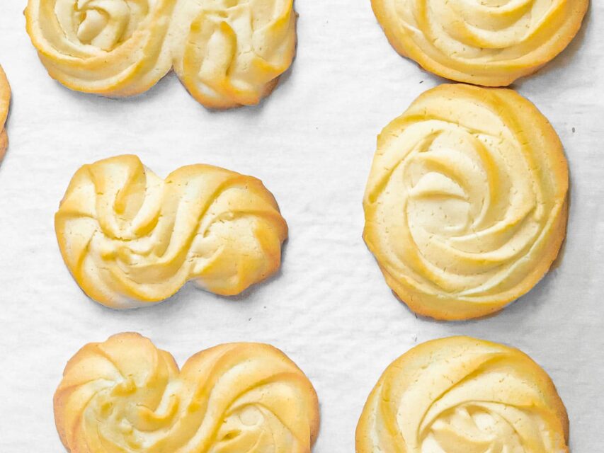 Easy Christmas Butter Cookies - Ready in 20 Minutes! - Drive Me Hungry