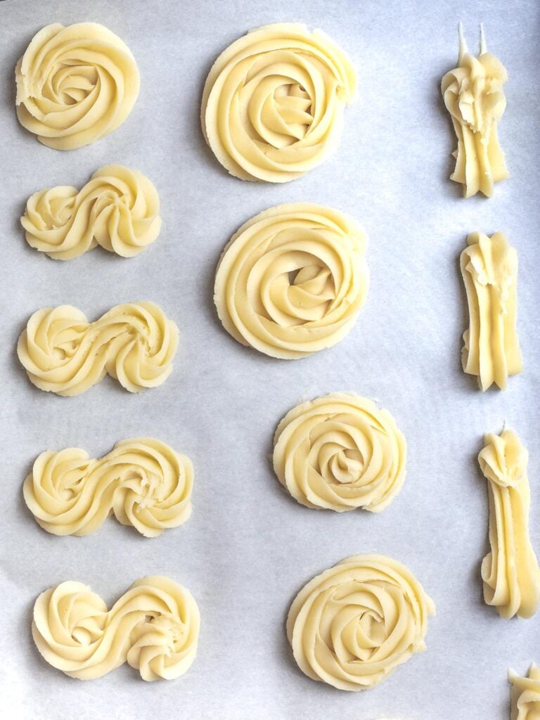 Easy Christmas Butter Cookies - Ready in 20 Minutes! - Drive Me Hungry