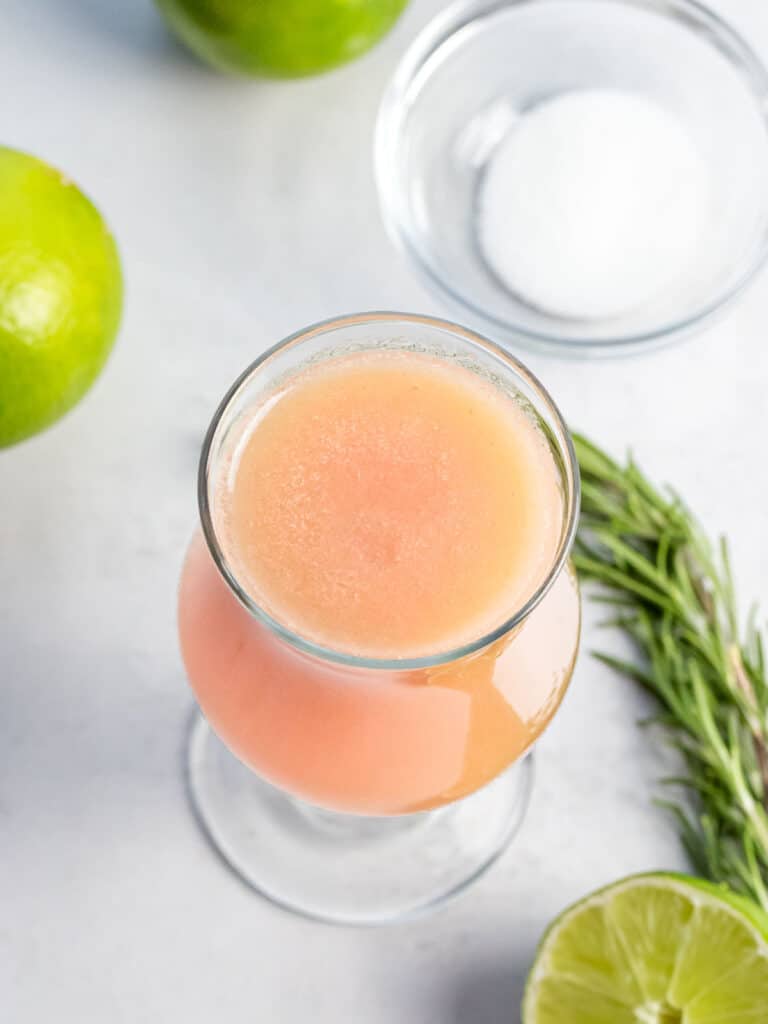 Peach Agua Fresca - A refreshing peach drink! - Drive Me Hungry