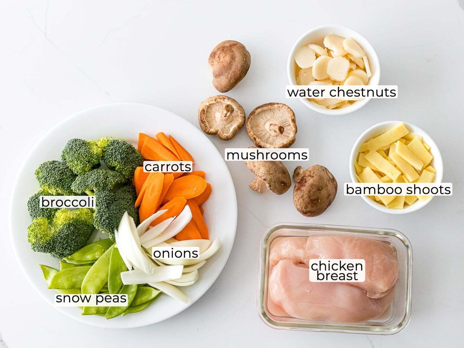 Moo Goo Gai Pan - Quick and Easy! - Drive Me Hungry