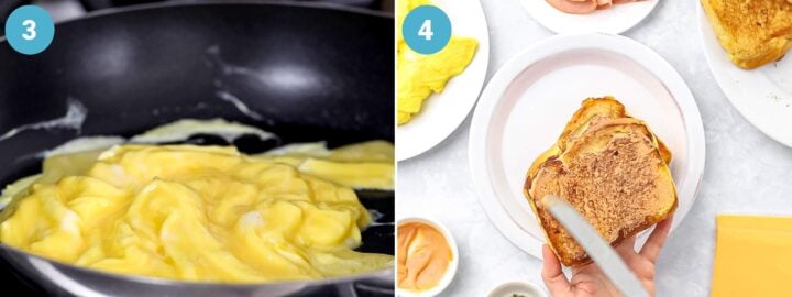 Korean Egg Drop Sandwich - Breakfast Egg Sandwich - Drive Me Hungry