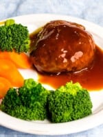 Japanese Hamburger Steak (Hambāgu ハンバーグ) - Drive Me Hungry