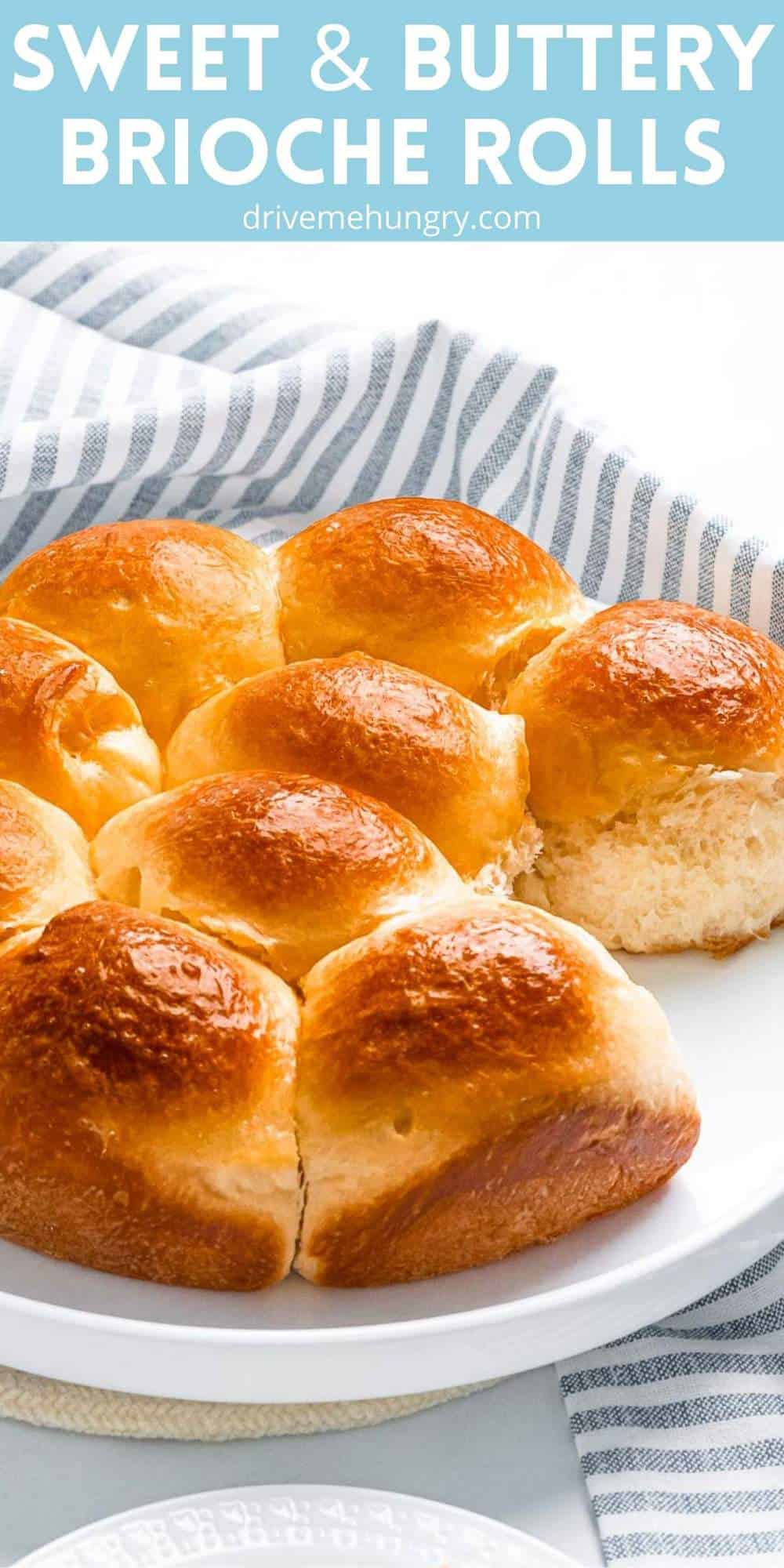 Brioche Rolls - Drive Me Hungry