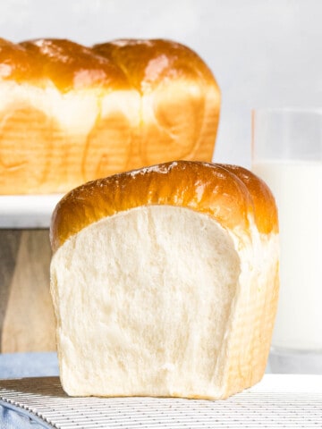 Soft and Fluffy Japanese Milk Bread - Drive Me Hungry