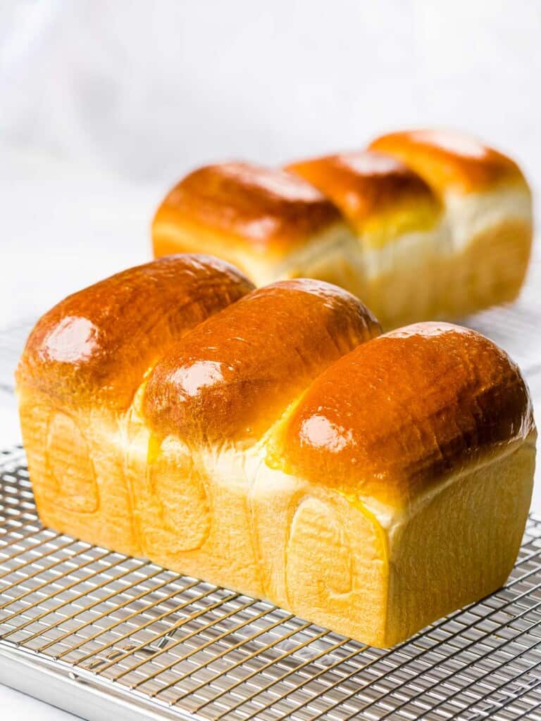 Soft and Fluffy Japanese Milk Bread - Drive Me Hungry