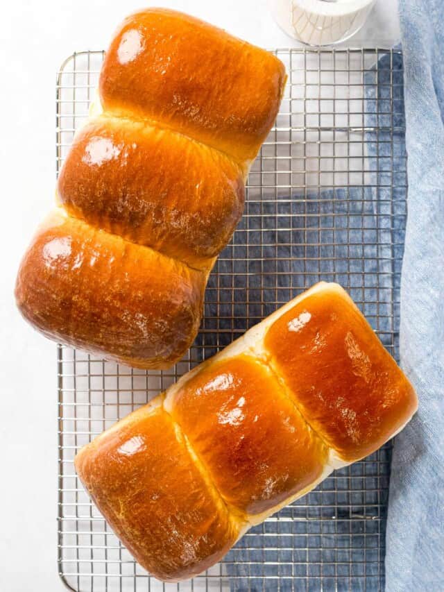 Soft and Fluffy Japanese Milk Bread - Drive Me Hungry