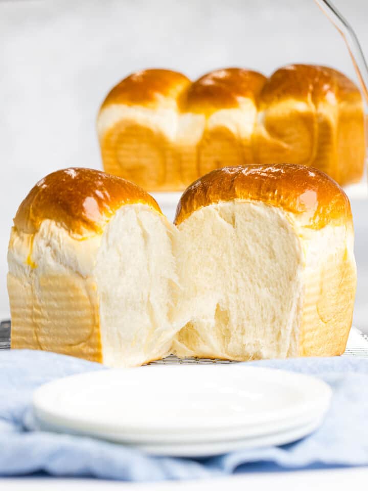 Soft and Fluffy Japanese Milk Bread - Drive Me Hungry