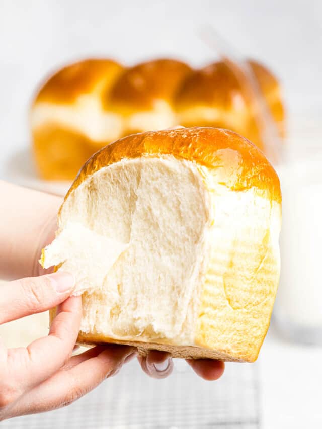 Soft and Fluffy Japanese Milk Bread - Drive Me Hungry