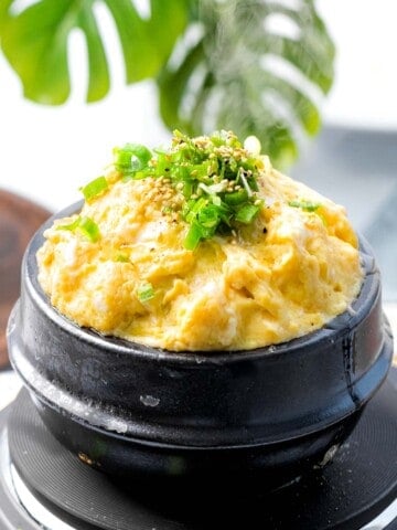 Korean Steamed Eggs | Gyeran Jjim (계란찜) - Drive Me Hungry