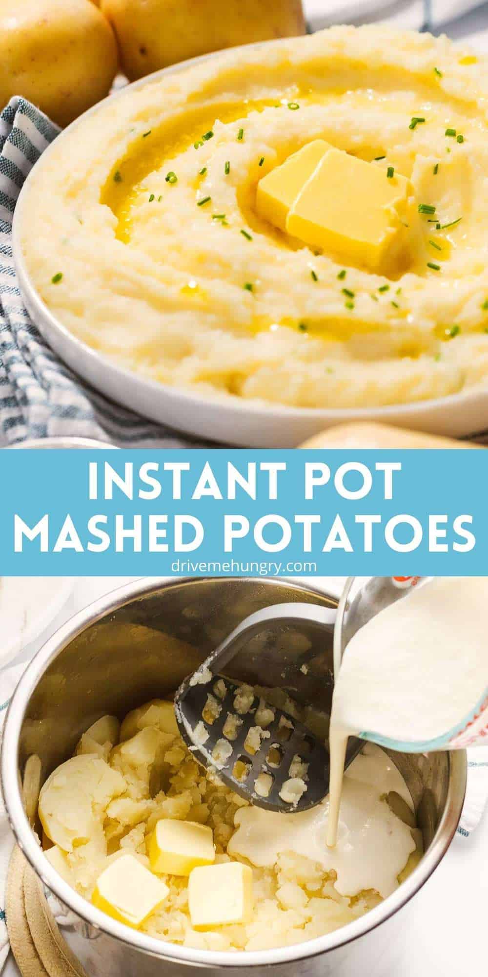 Easy Instant Pot Mashed Potatoes - Drive Me Hungry