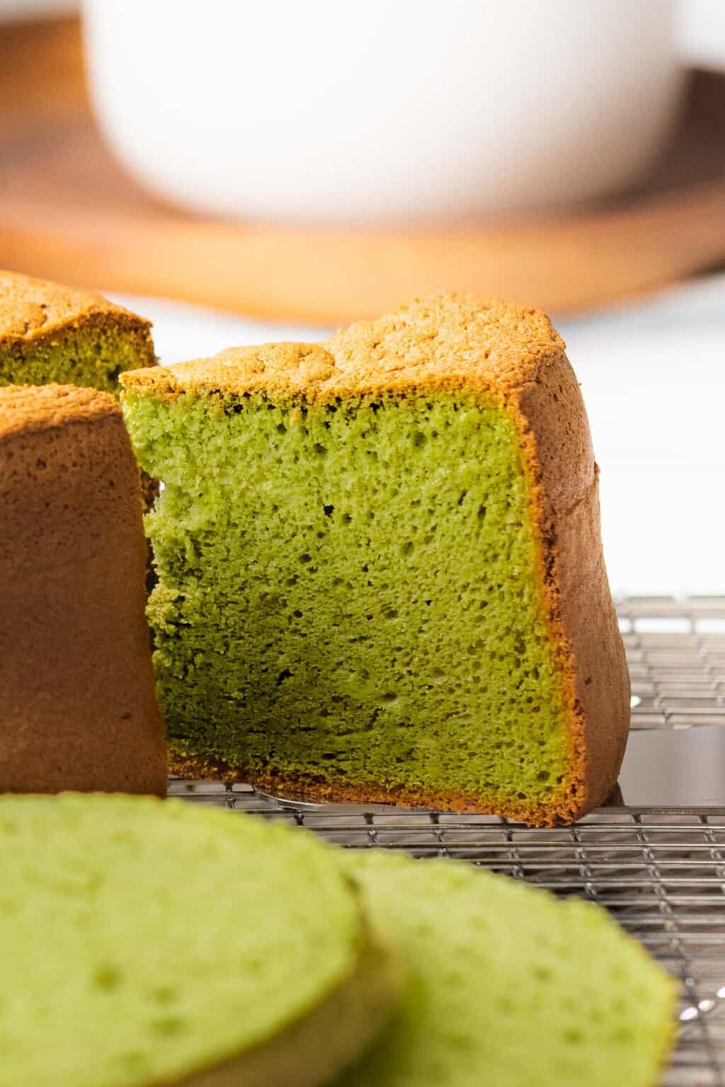 Matcha Cake (Green Tea Cake) - Drive Me Hungry