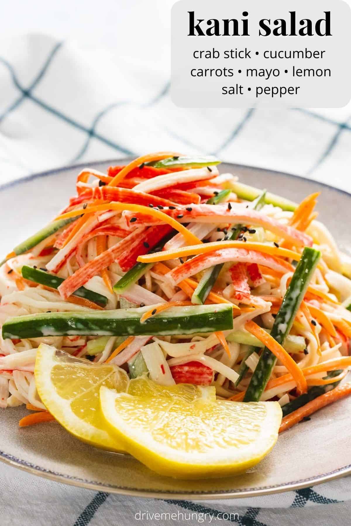 Kani Salad - Drive Me Hungry