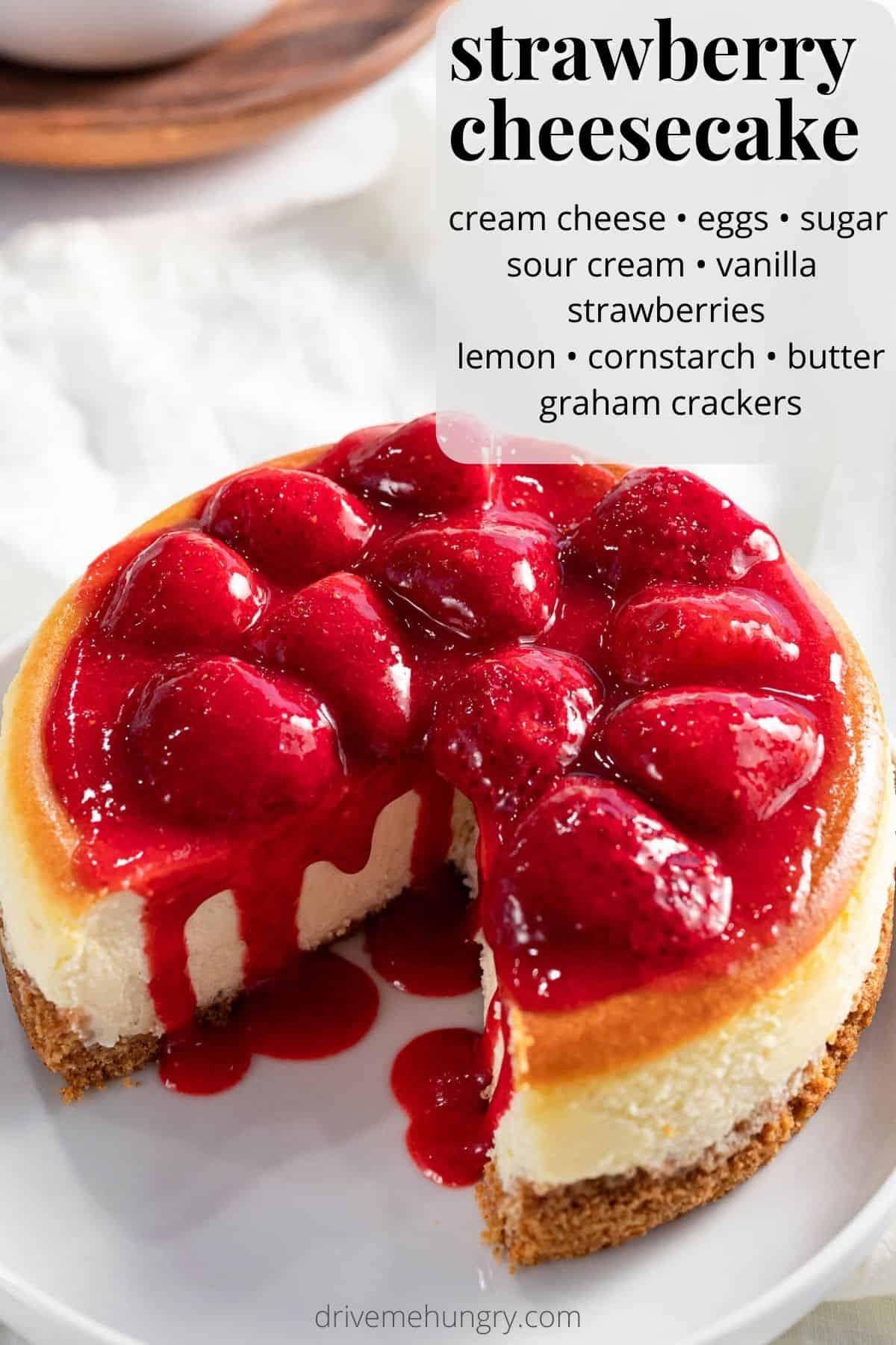 Strawberry Cheesecake - Drive Me Hungry