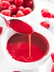 Easy Raspberry Sauce - Drive Me Hungry