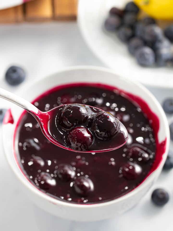 Blueberry Compote - Drive Me Hungry