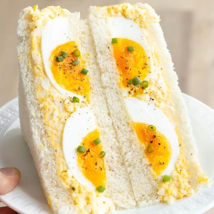 Japanese Egg Sandwich (Tamago Sando 卵サンド) - Drive Me Hungry