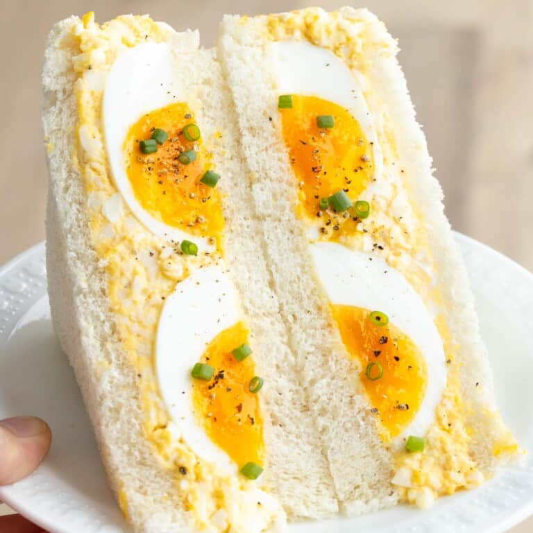 Japanese Egg Sandwich (Tamago Sando 卵サンド) - Drive Me Hungry
